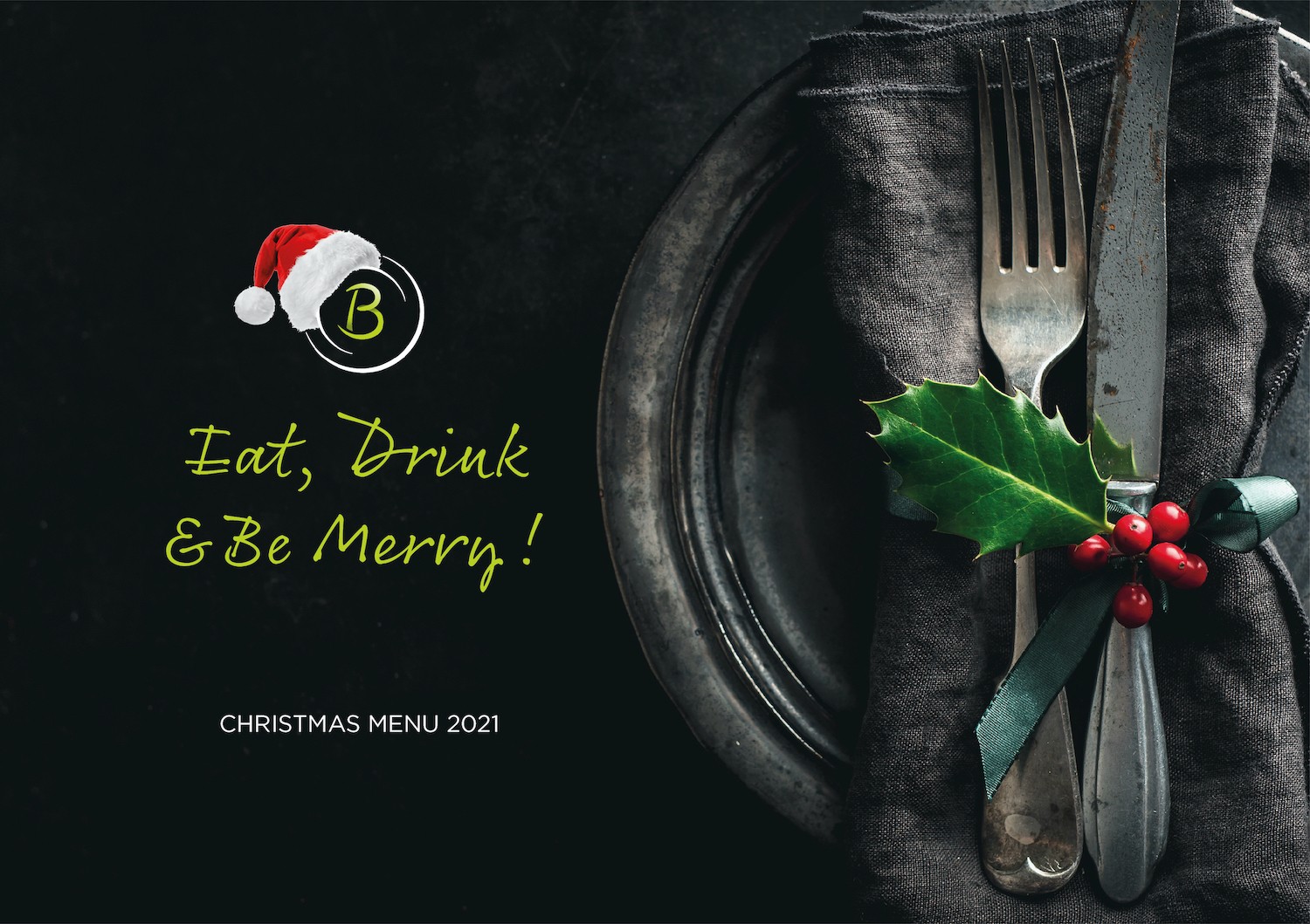Banner Xmas Menu Page - Berkeley Catering